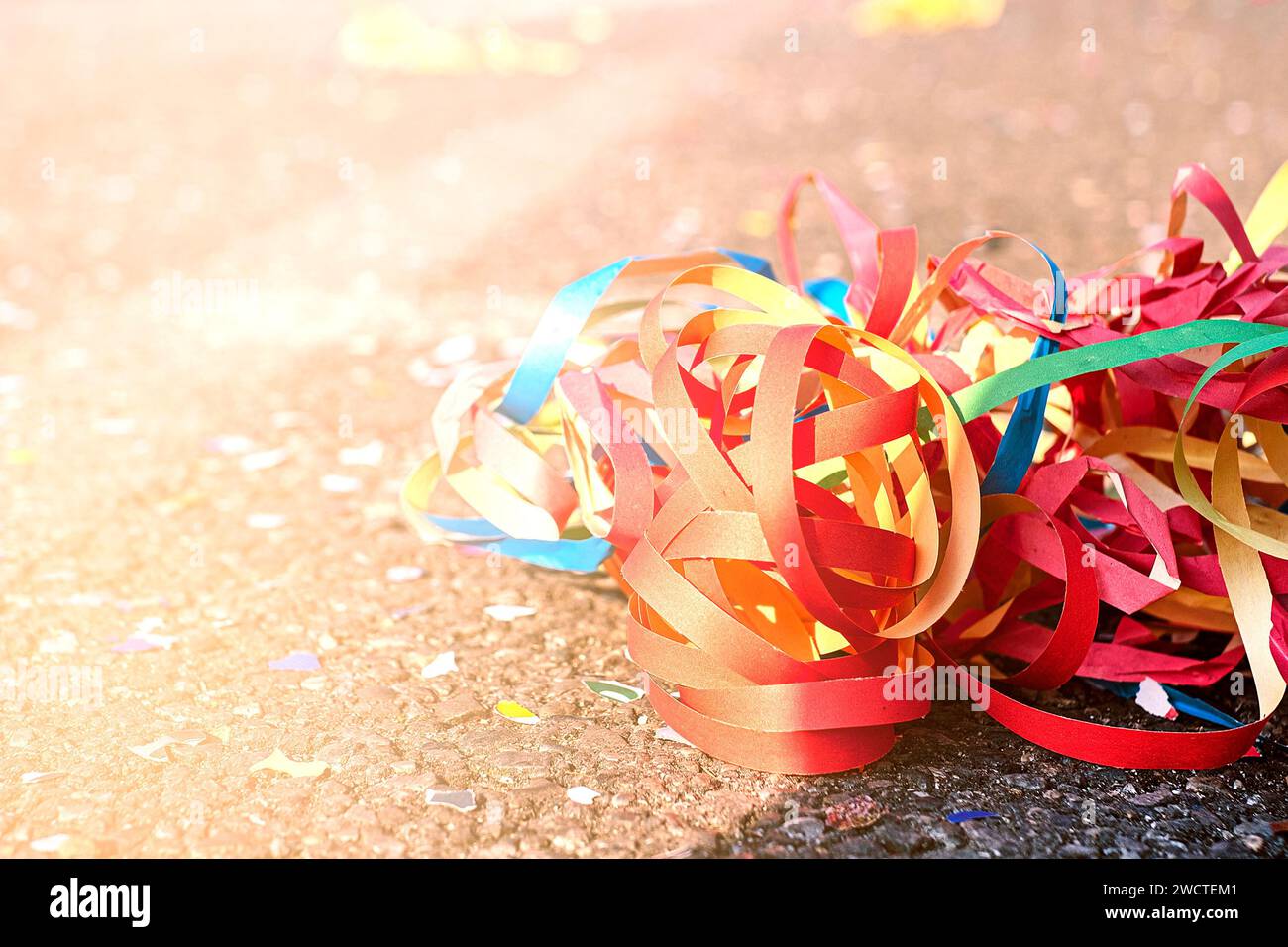 Carnival parade serpentine confetti hi-res stock photography and images ...