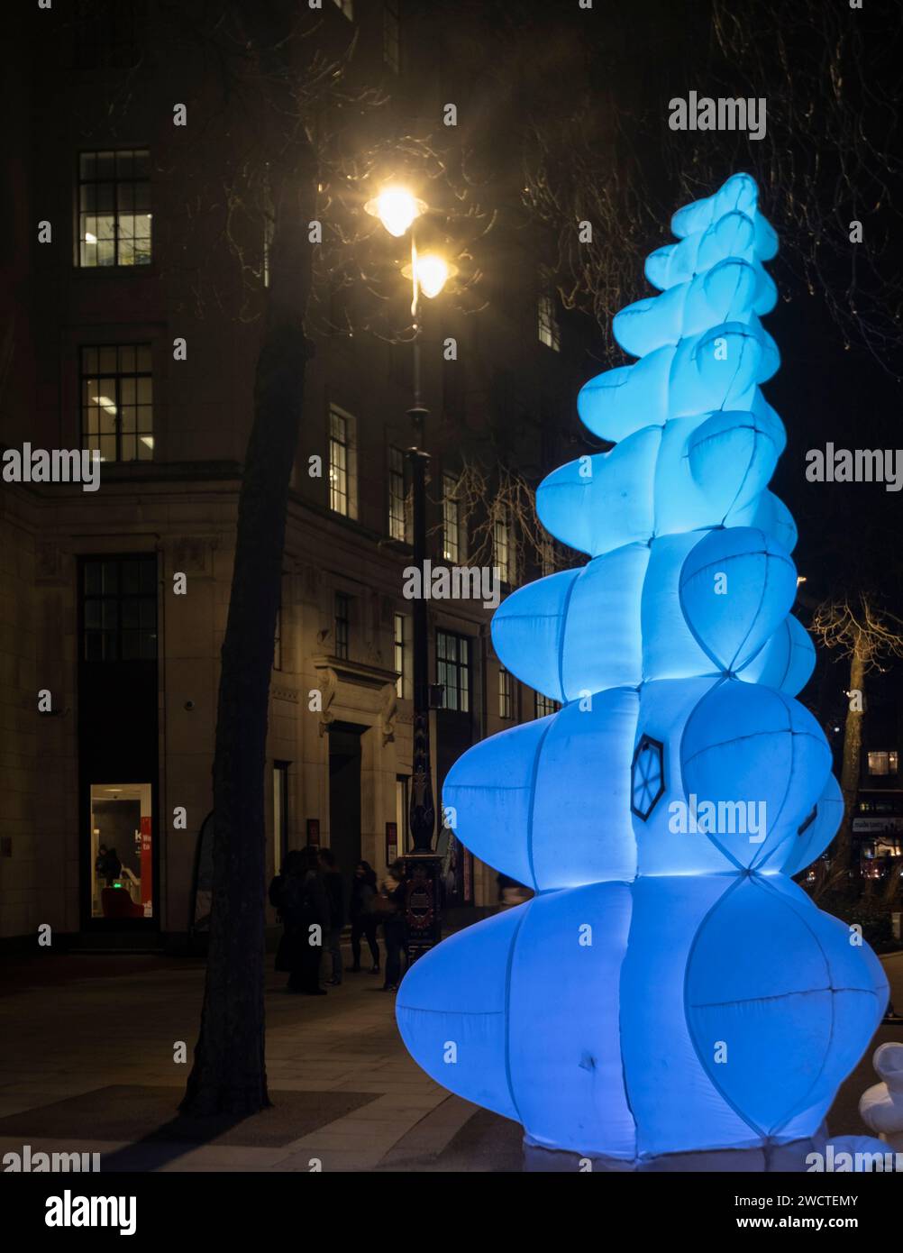 Giant inflatable robots have been unveiled along The Strand in London ...