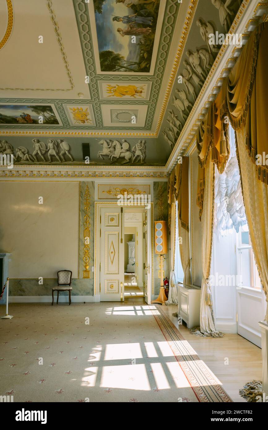 St. Petersburg, Russia - August 26, 2023: Konstantinovsky Palace ...