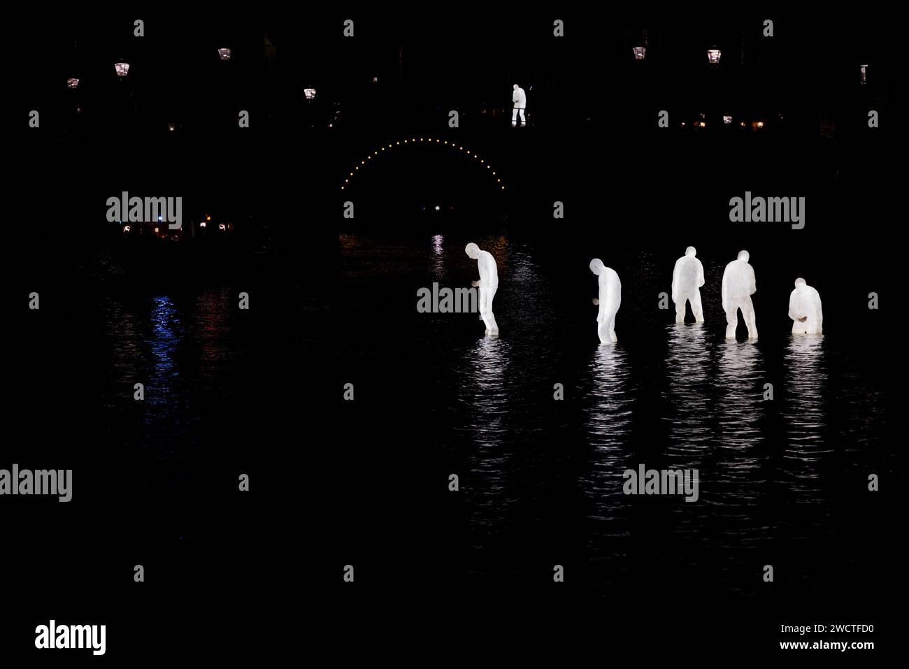 Amsterdam Light Festival, winter, night, artworks, illuminations ...