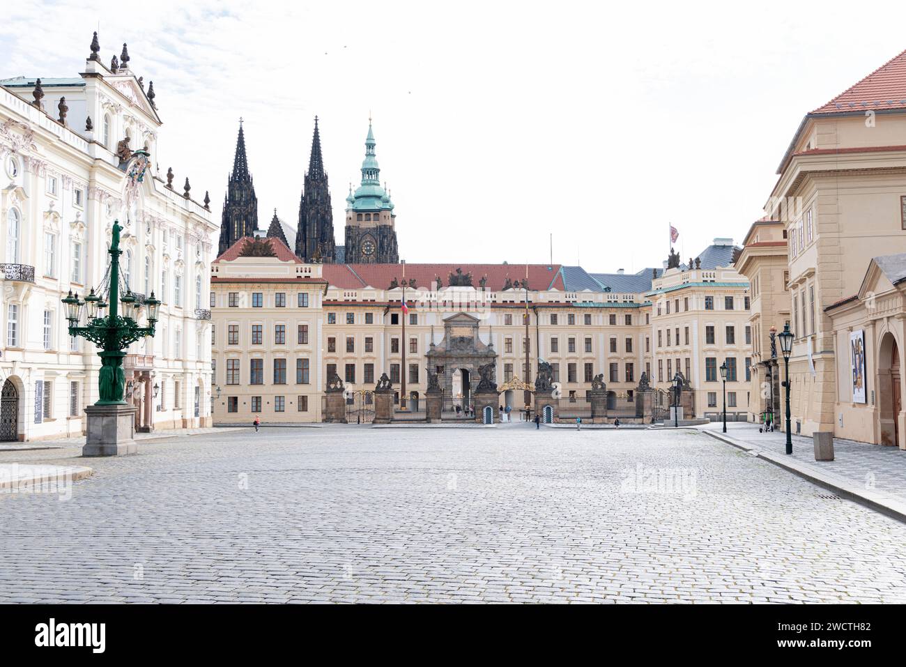 Prague castle interior hi-res stock photography and images - Alamy