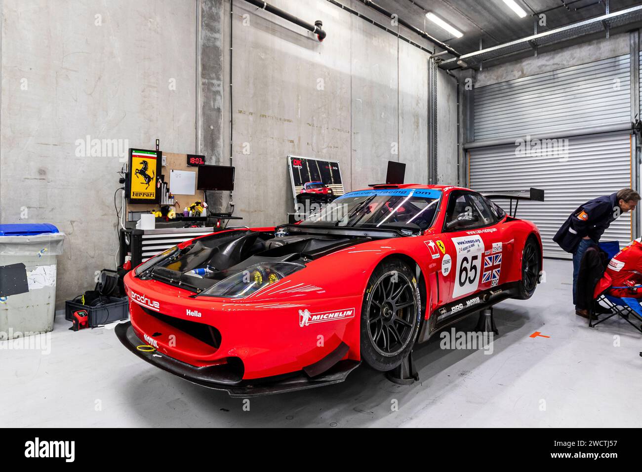 #65 MAX GIRARDO (CHE) - FERRARI 550 GTS PRODRIVE (2001), ENDURANCE ...