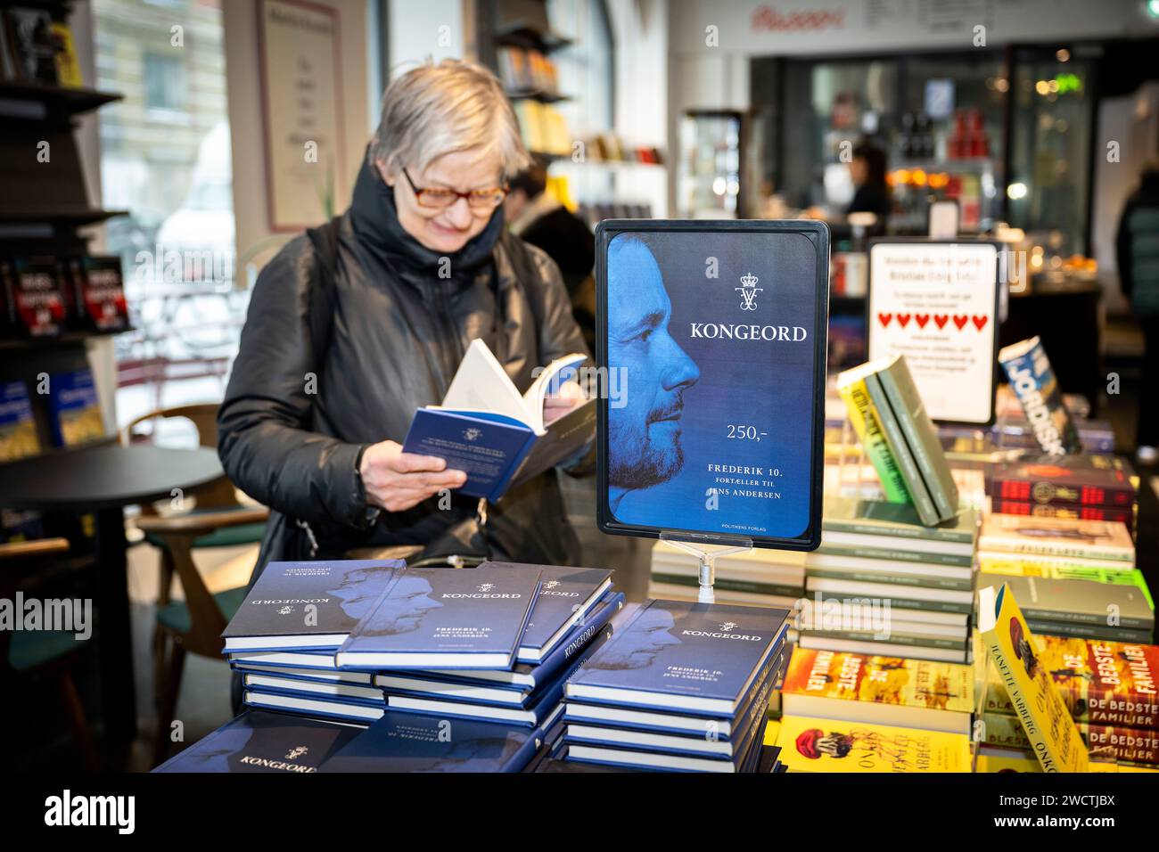 The book Kongeord (Word of a King), King Frederik X tells Jens Andersen ...