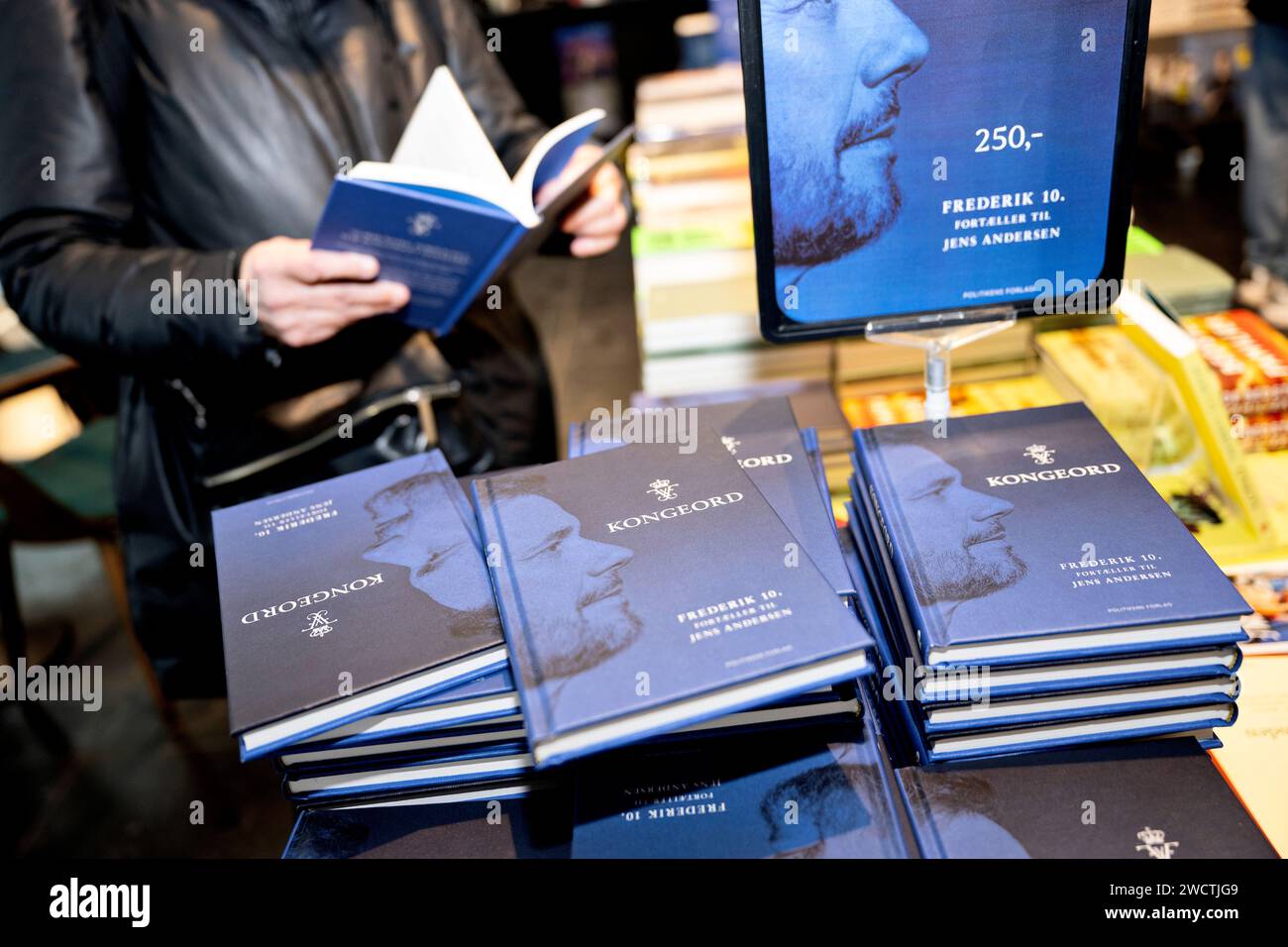 The book Kongeord (Word of a King), King Frederik X tells Jens Andersen ...