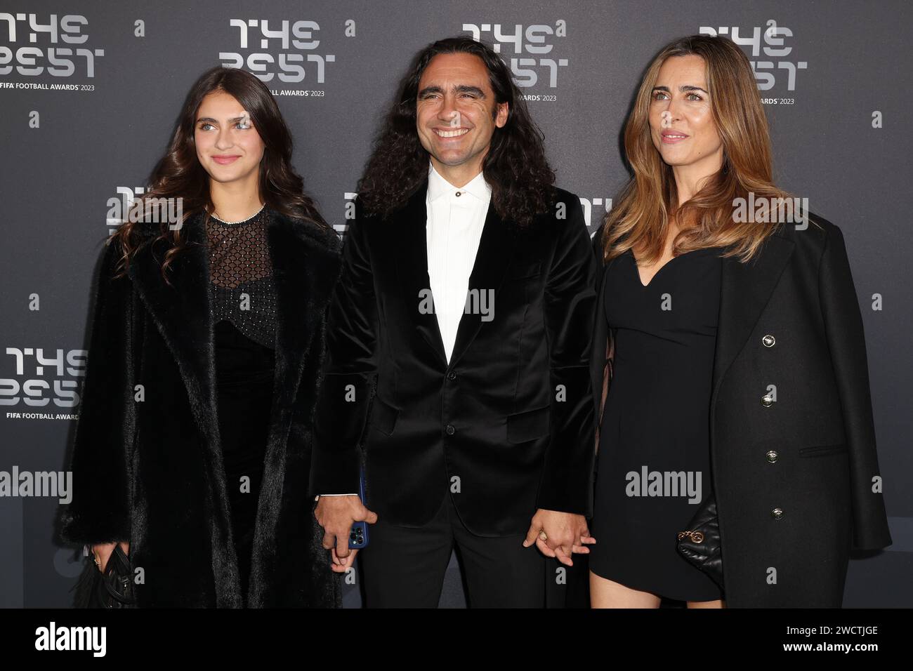 London, England, 15th January 2024. Elisabetta Sorin, Juan Pablo Sorin ...