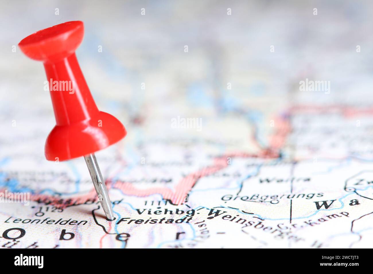 Freistadt map hi-res stock photography and images - Alamy