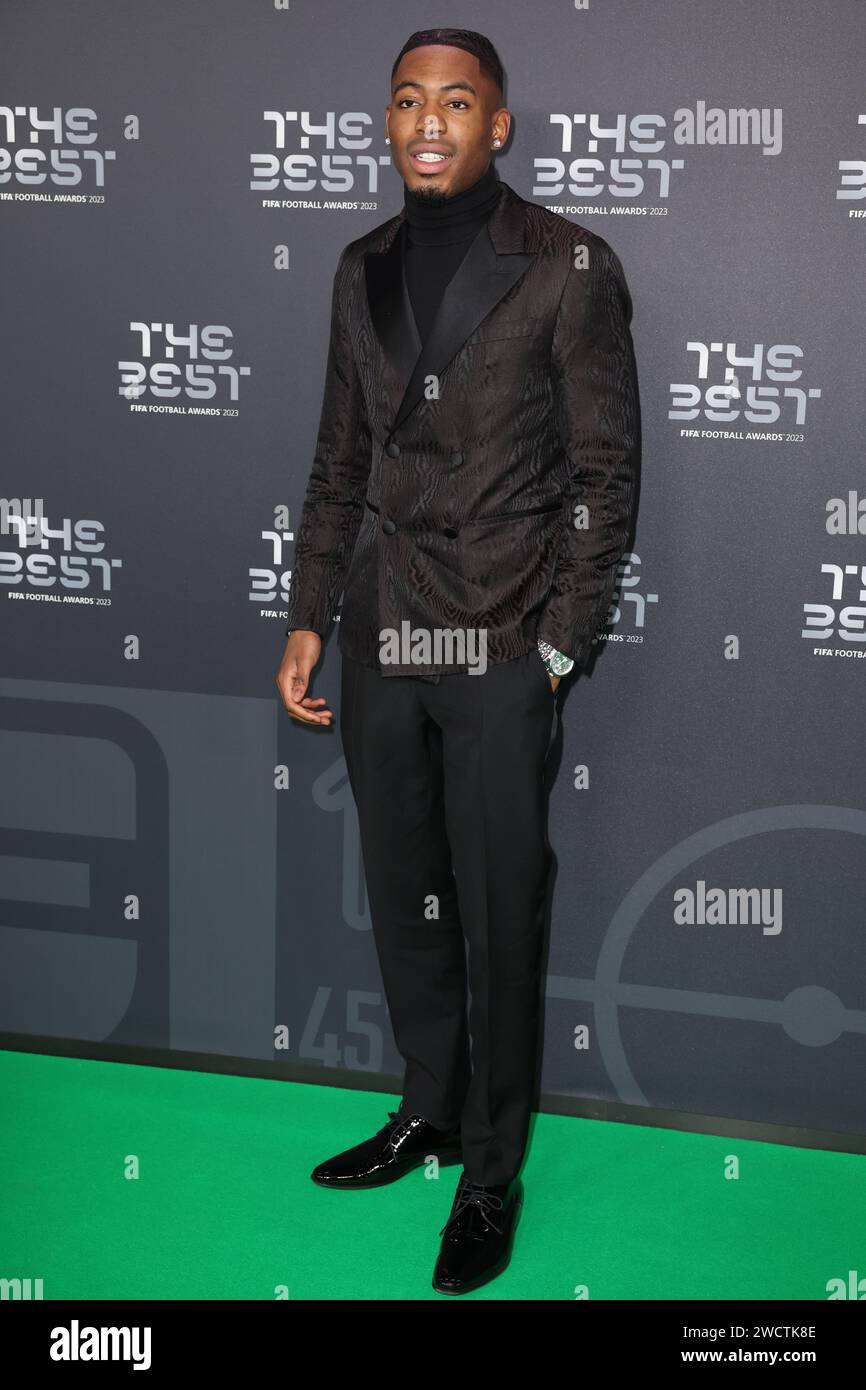 London, England, 15th January 2024. Jelani Inyama arriving at the The ...