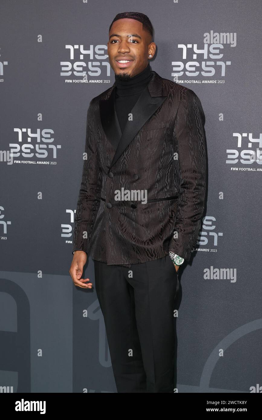 London, England, 15th January 2024. Jelani Inyama arriving at the The ...