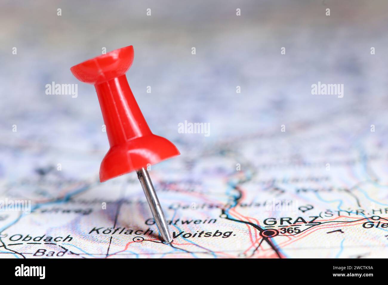 Voitsberg map hi-res stock photography and images - Alamy
