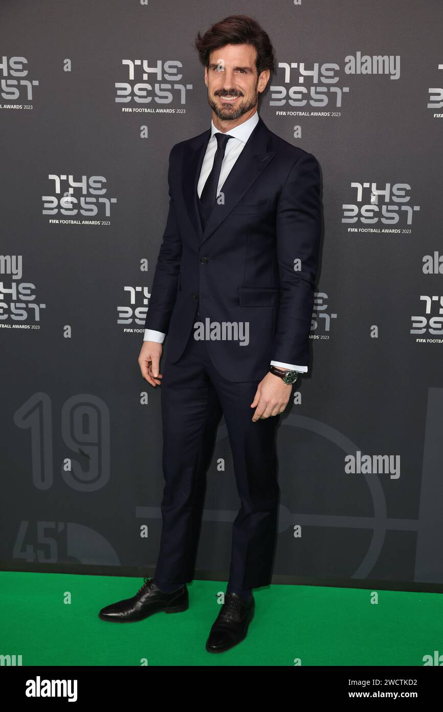 London, England, 15th January 2024. Aitor Ocio arriving at the The Best ...
