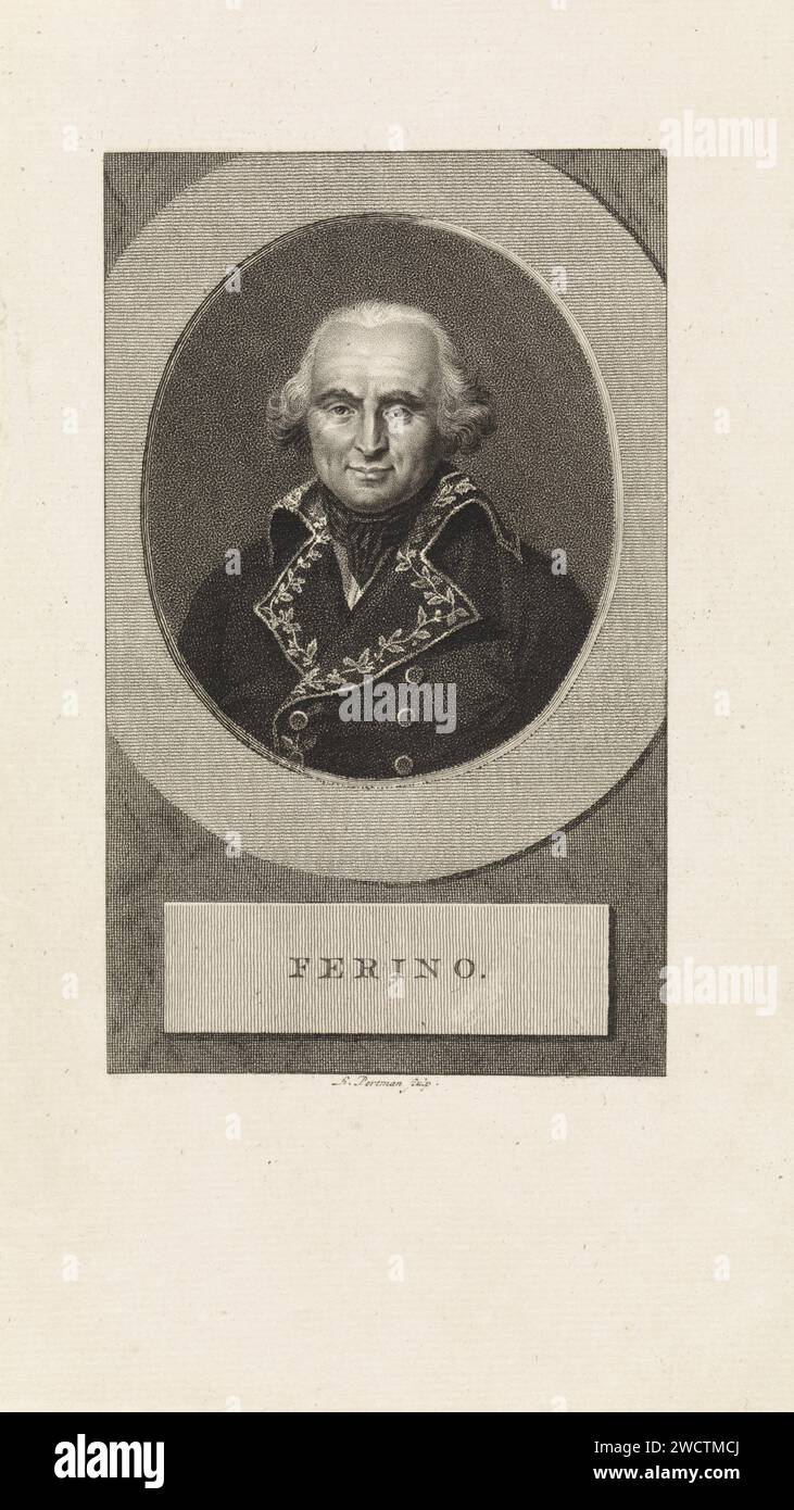 Portrait of the French General Pierre Marie Barthélemy Ferino, Ludwig ...