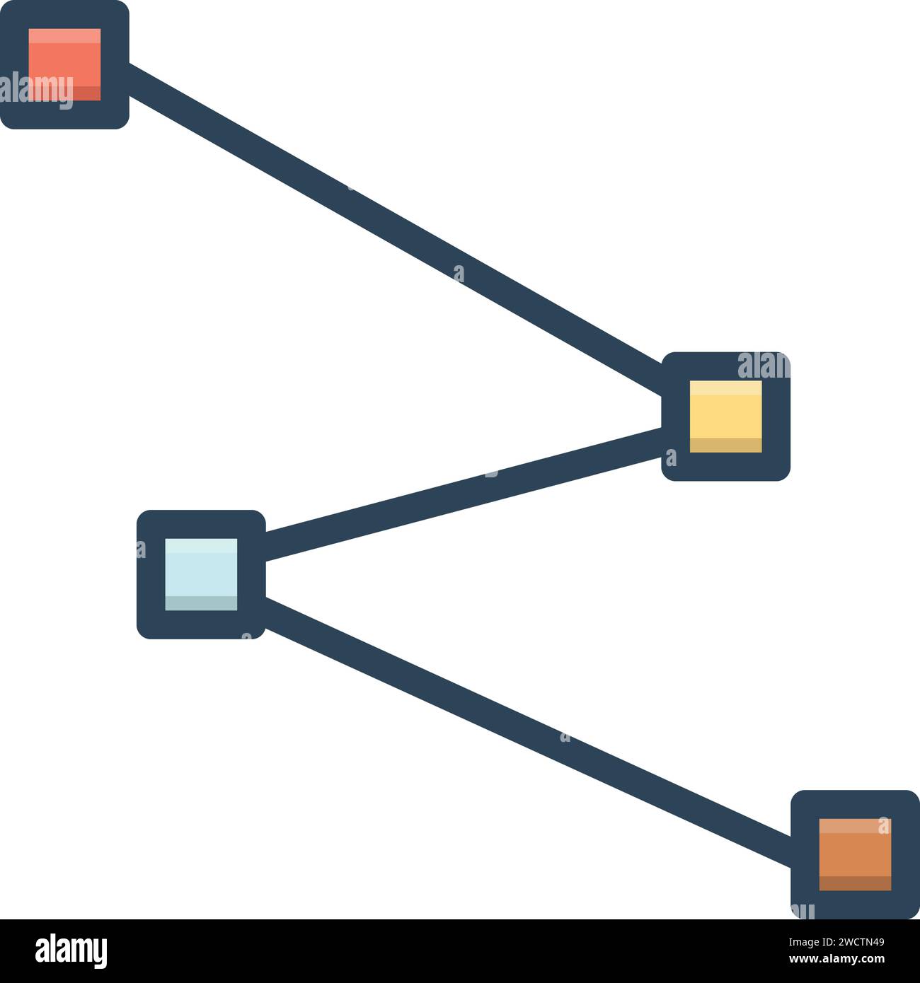 Icon for Path,way Stock Vector Image & Art - Alamy