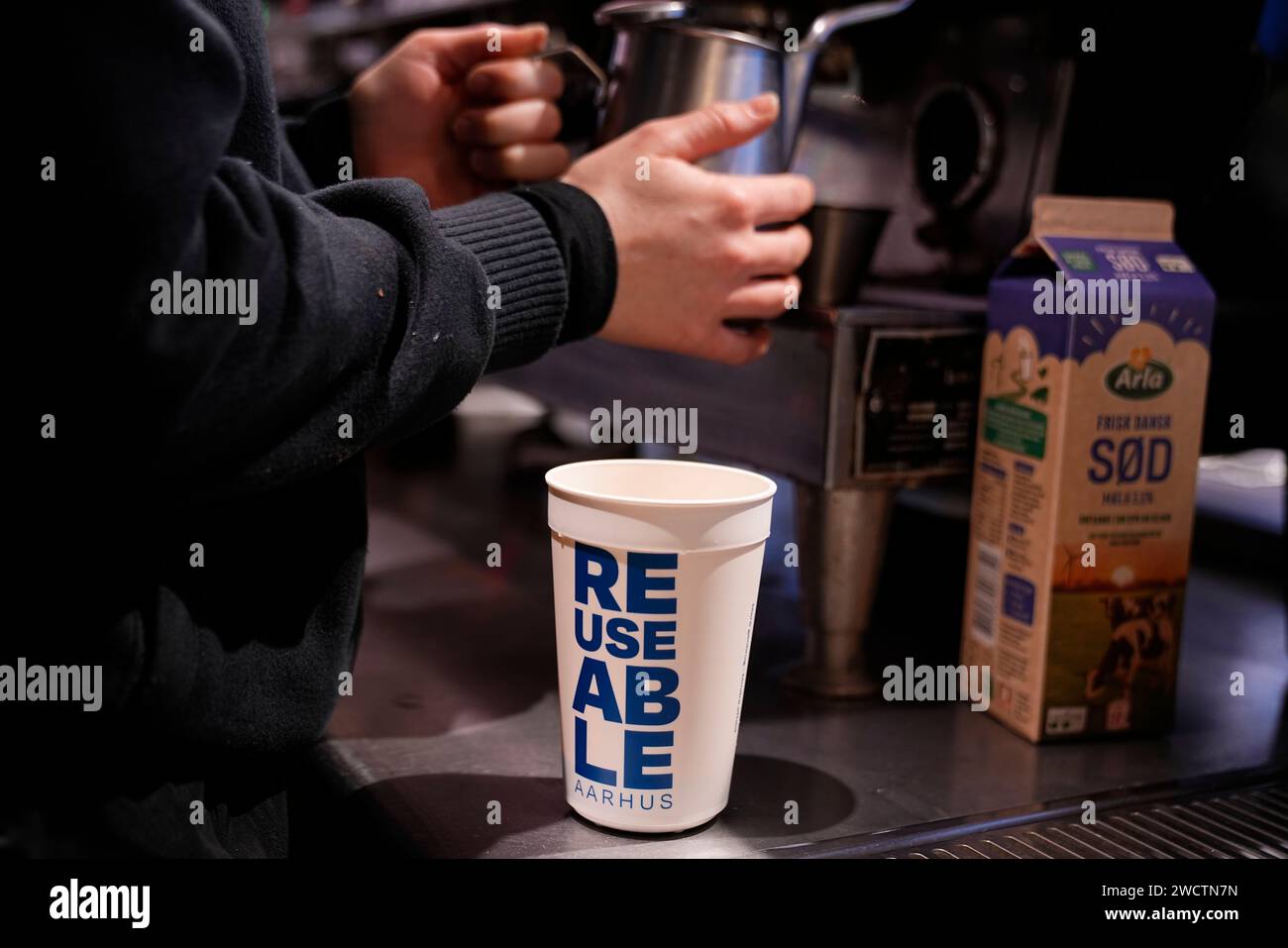 Aarhus, 17 January 2024. Deposit cup to be introduced in Aarhus ...