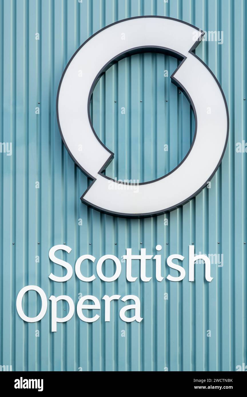 Scottish opera sign hi-res stock photography and images - Alamy
