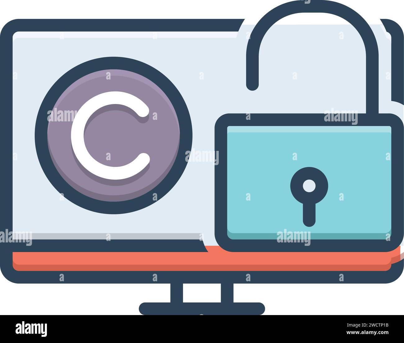 Icon for infringe,outstep Stock Vector Image & Art - Alamy