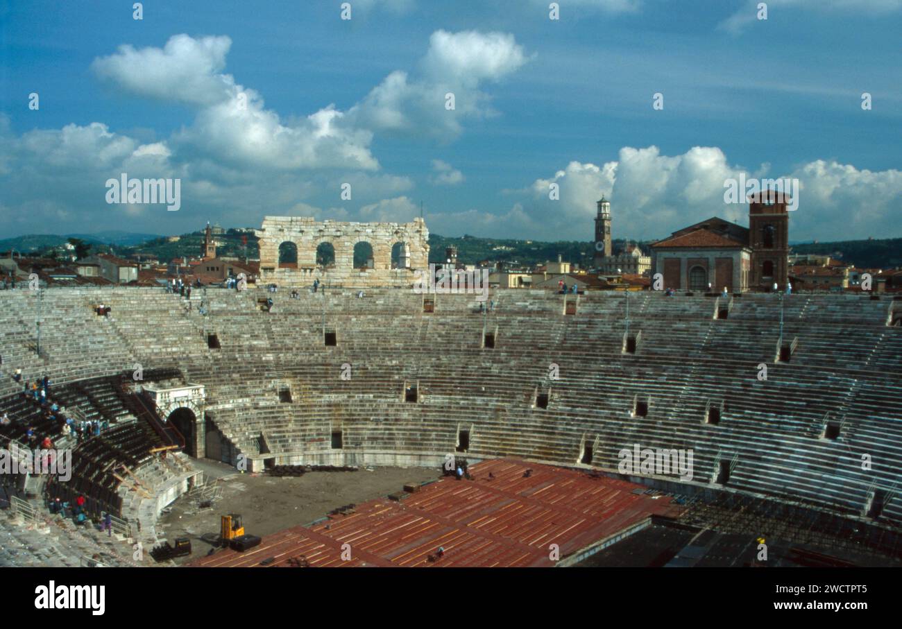 Verona Arena Italy Stock Photo - Alamy