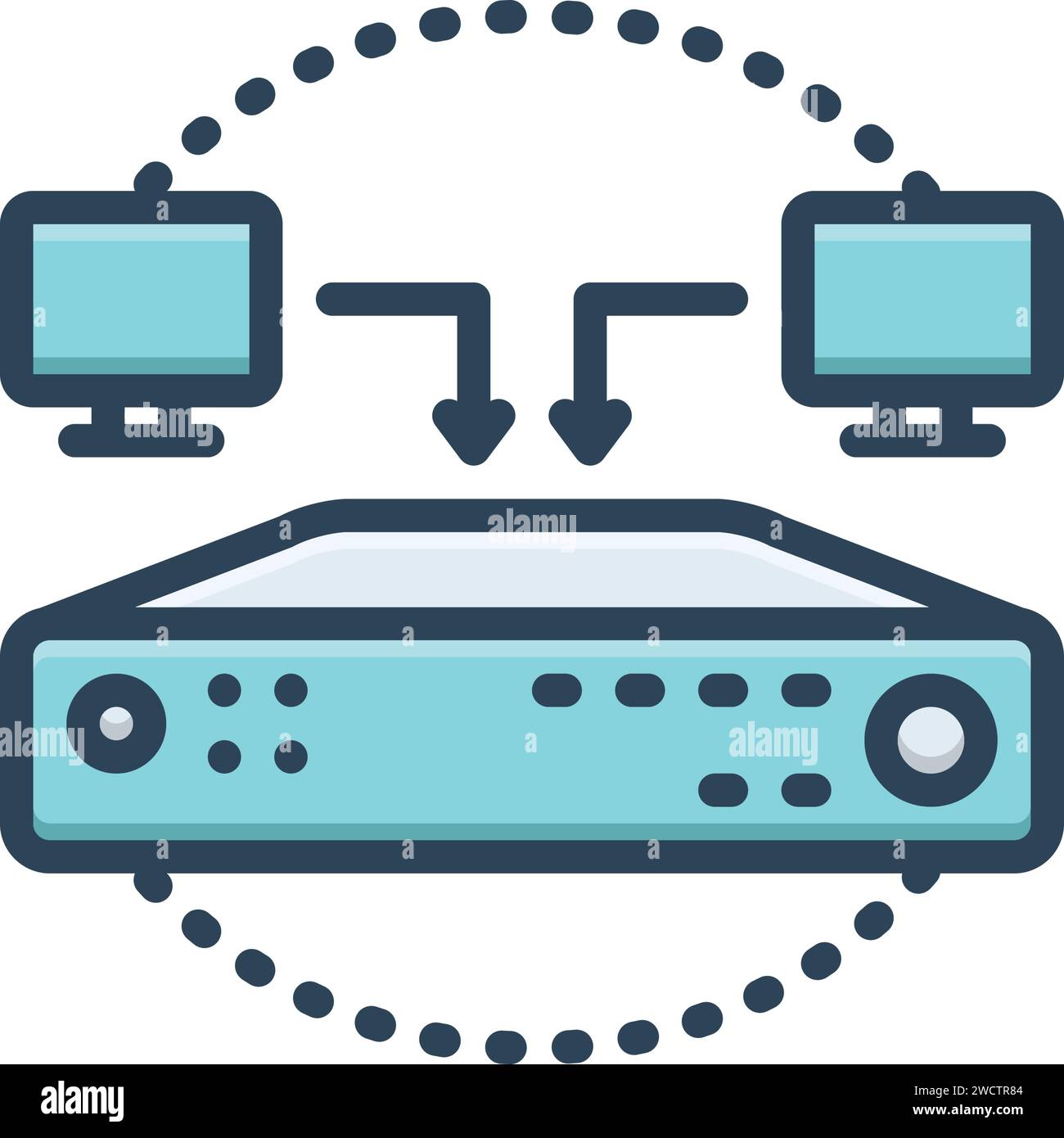 Load balancer Stock Vector Images - Alamy
