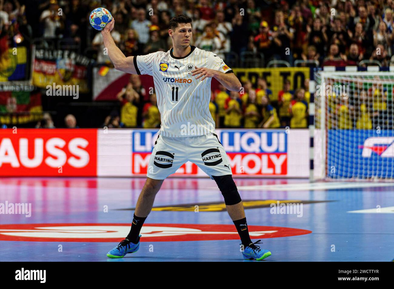 Berlin, Deutschland. 16th Jan, 2024. Sebastian Heymann (Deutschland ...