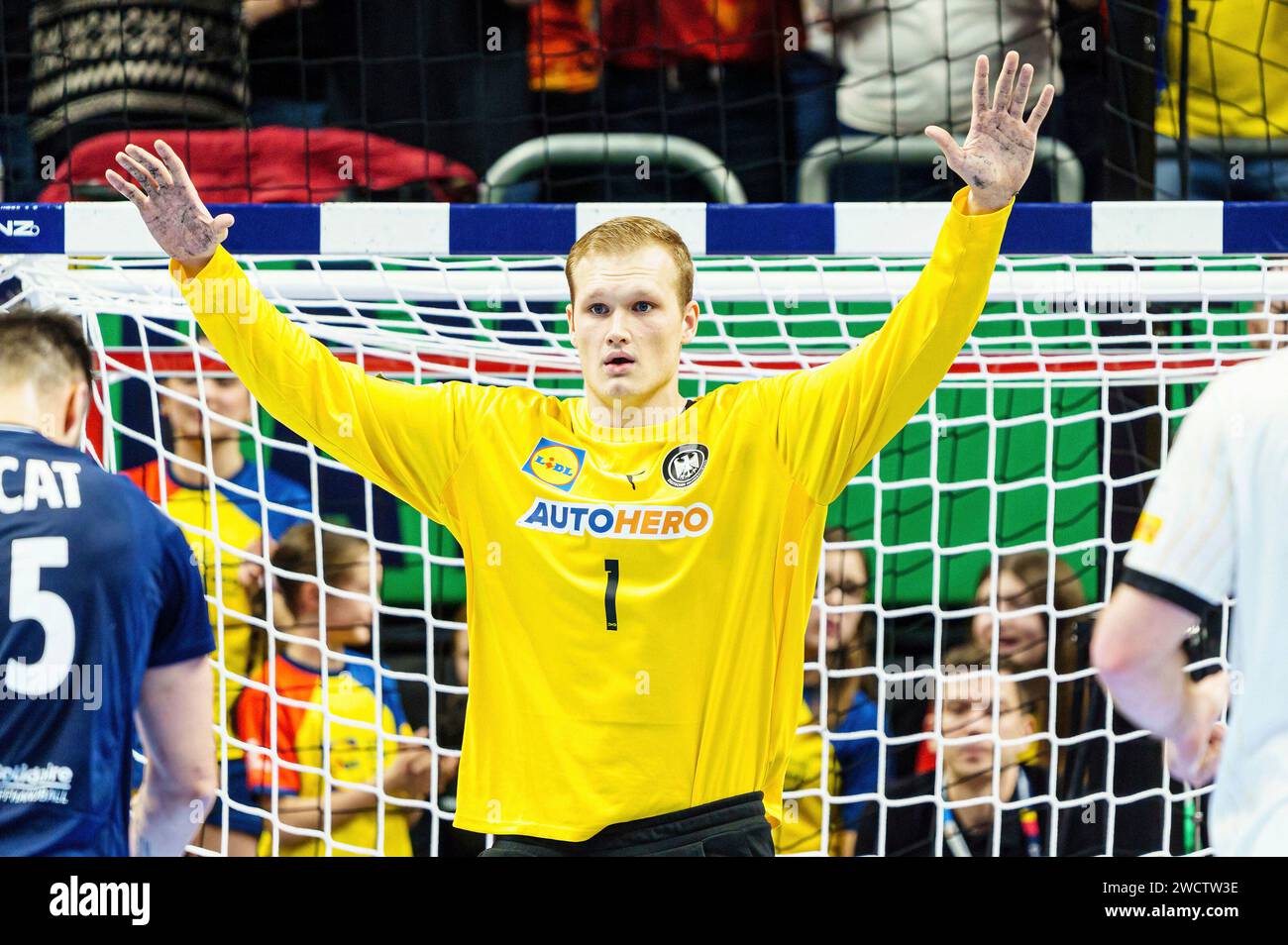 Berlin, Deutschland. 16th Jan, 2024. David Spaeth (Deutschland, #01 ...