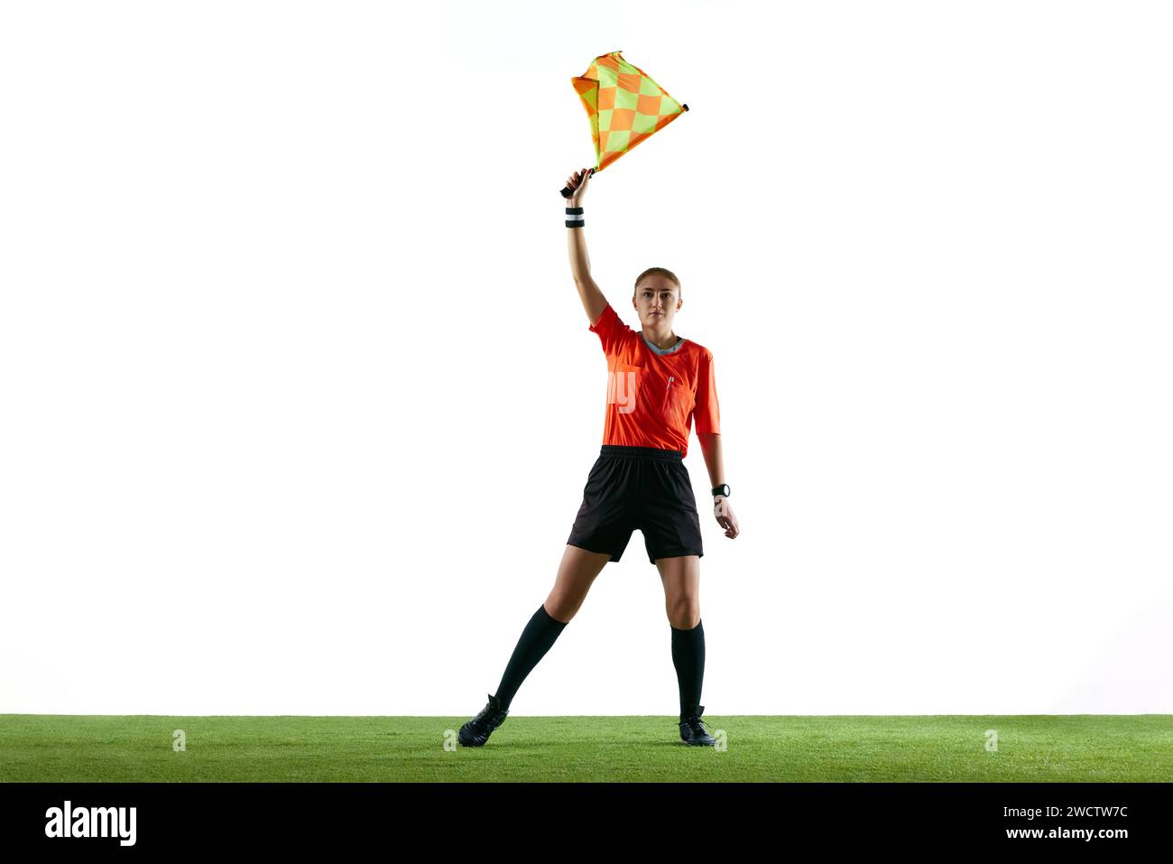 Stopping soccer ball hi-res stock photography and images - Alamy