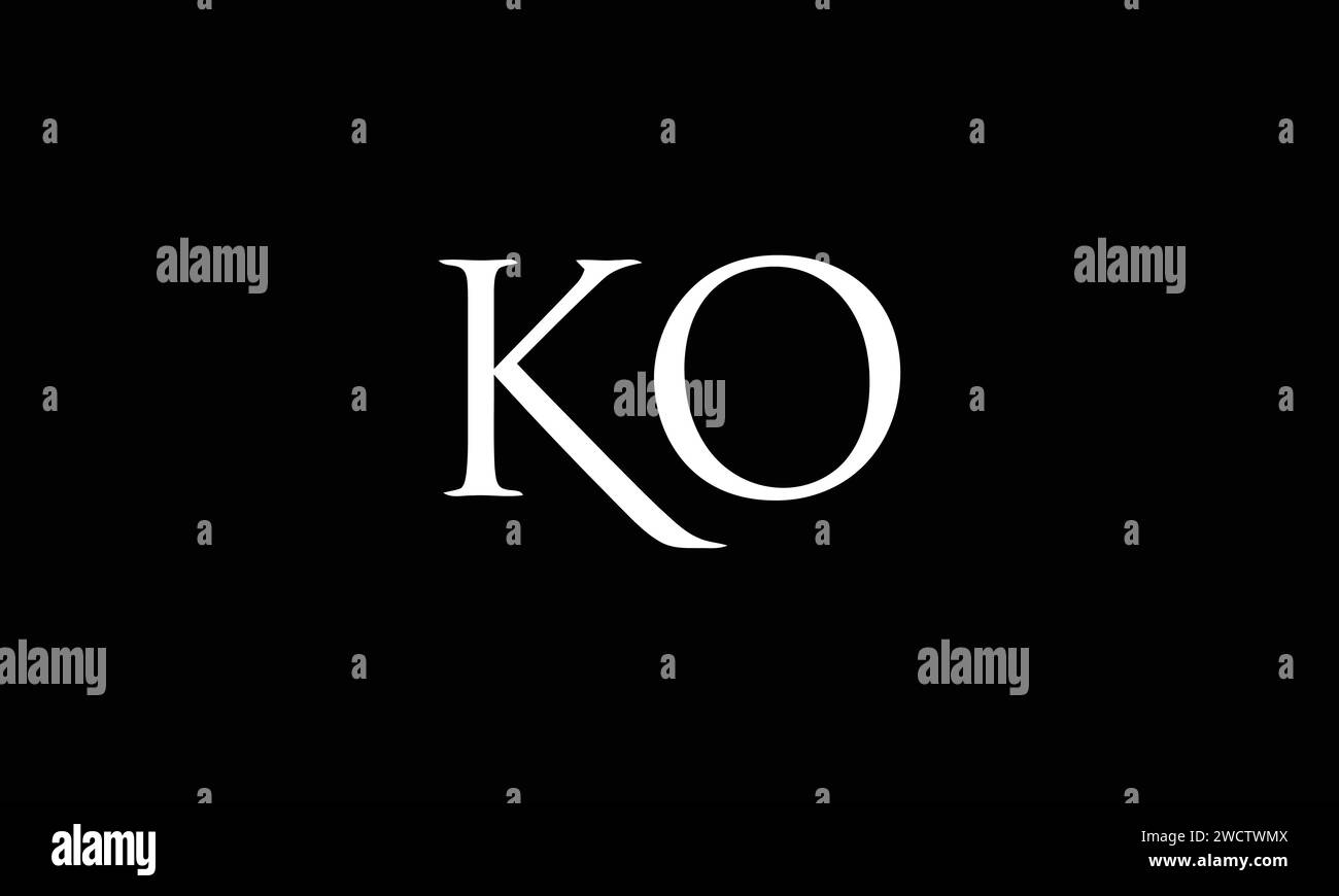 Ko logo hi-res stock photography and images - Alamy