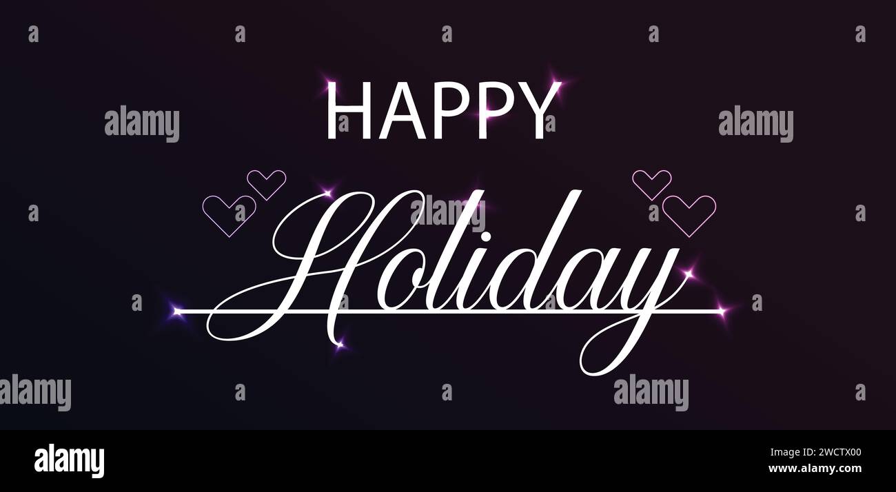 Happy holidays greeting card design vector illustration vector vectors ...