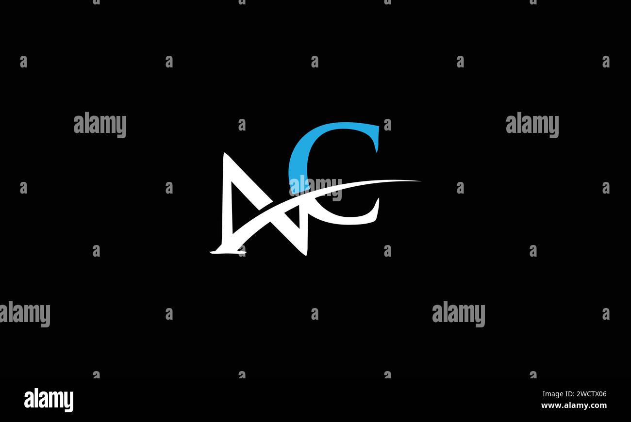 NC initial letter logo design Stock Vector Image & Art - Alamy