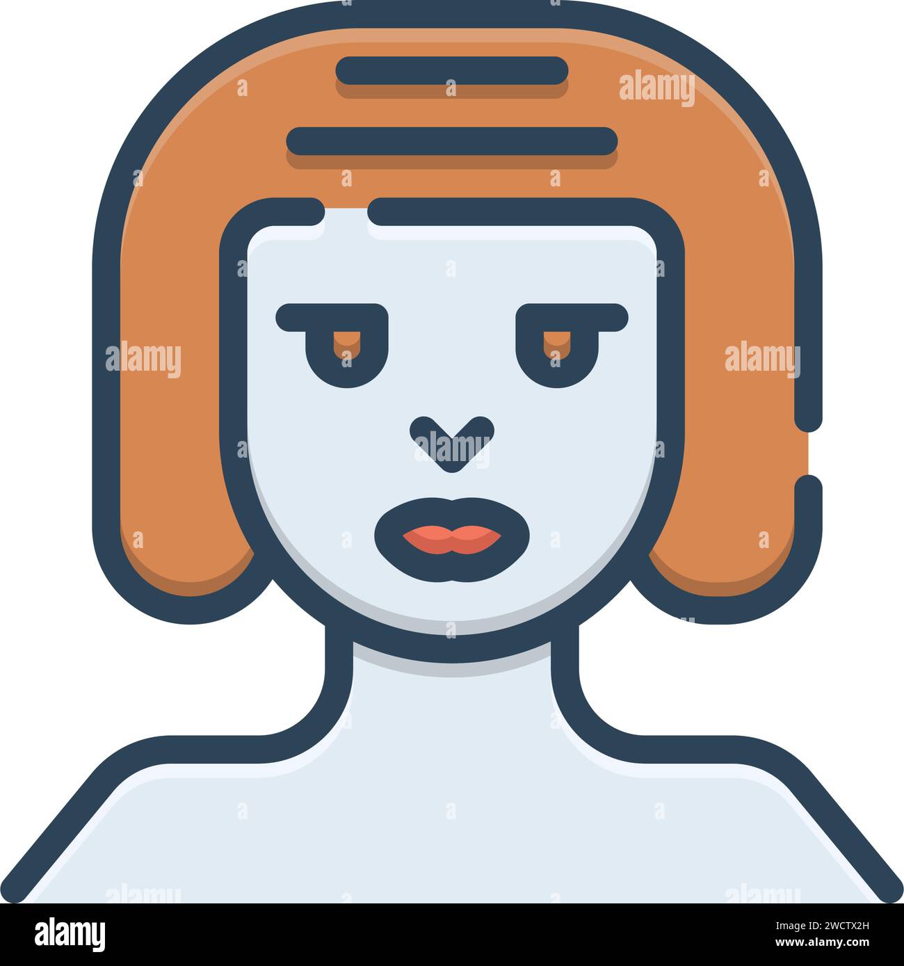 Dame logo Stock Vector Images - Alamy