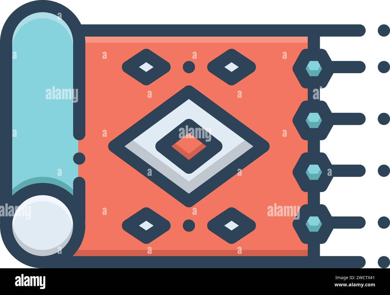 Icon for Rugs carpet Stock Vector Image & Art - Alamy