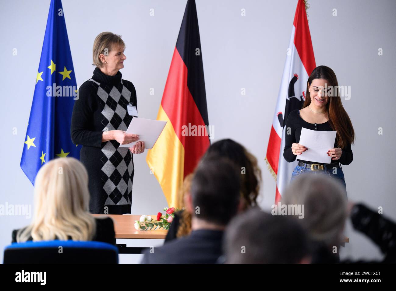 Berlin, Germany. 17th Jan, 2024. Gabriela Clarisse Marques Holzman ...