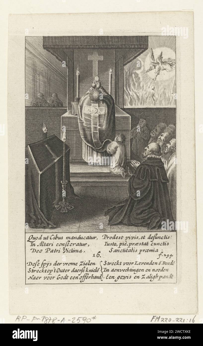 The seeming dienst, 16, Boëtius Adamsz. Bolswert, 1639 print The corpse ...