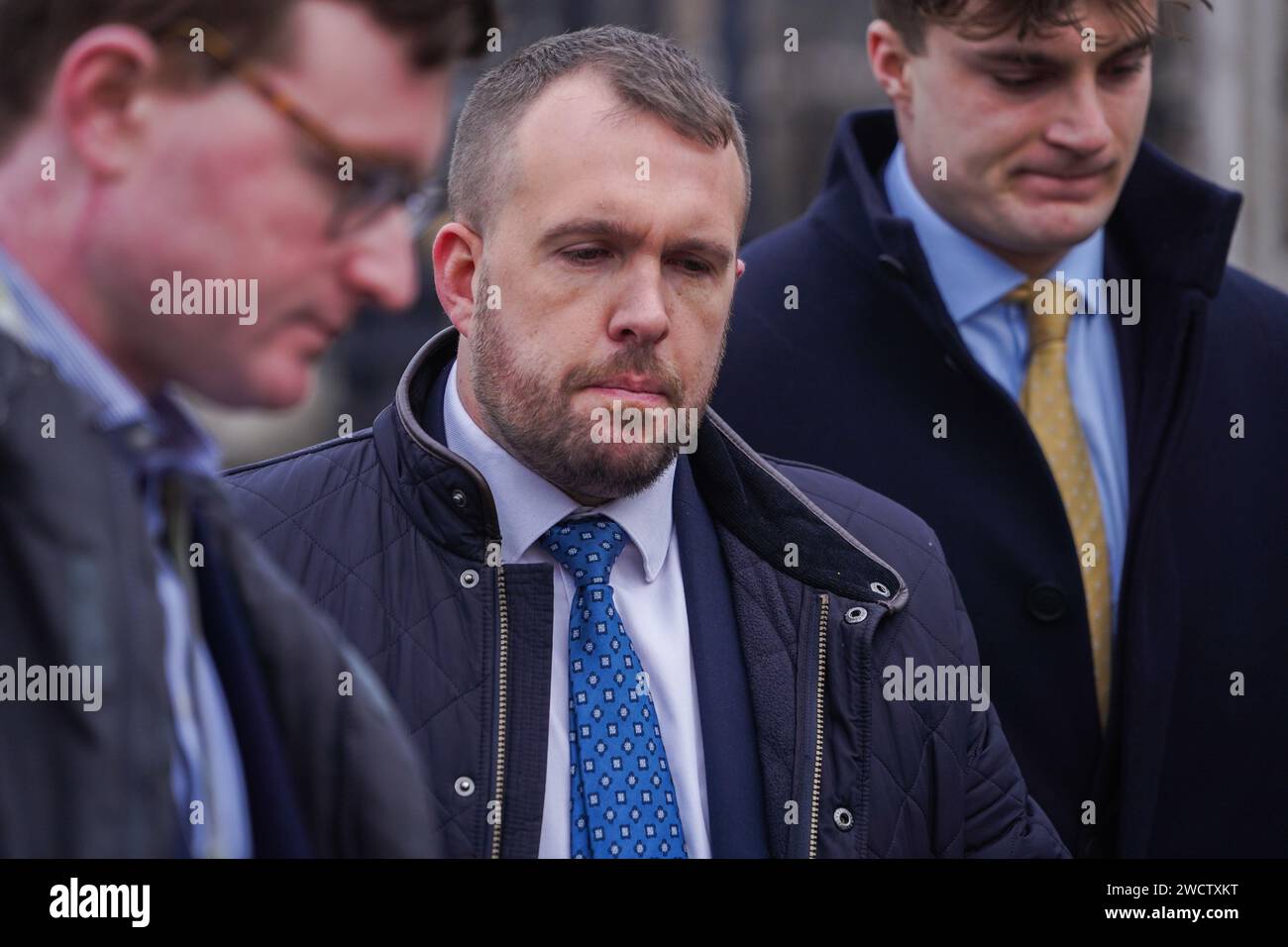 London, UK. 17 January 2024. . Jonathan Gullis, Conservative Member of ...