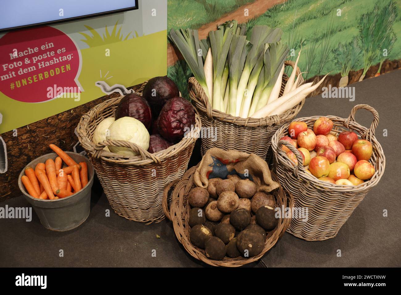 Deutschland, Berlin, Internationale Grüne Woche, 19. - 28. Januar 2024 ...