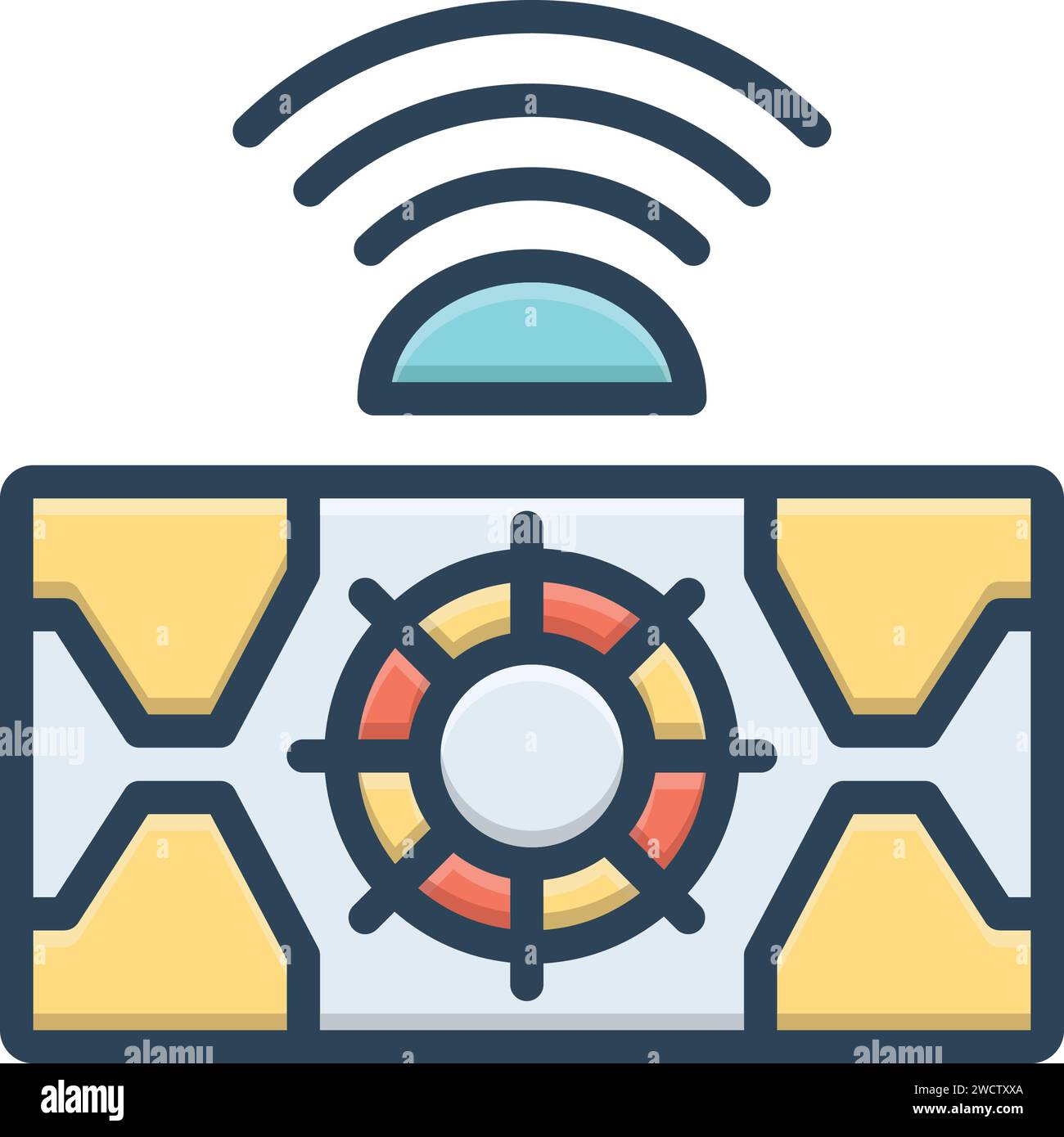 Sensor technology Cut Out Stock Images & Pictures - Alamy