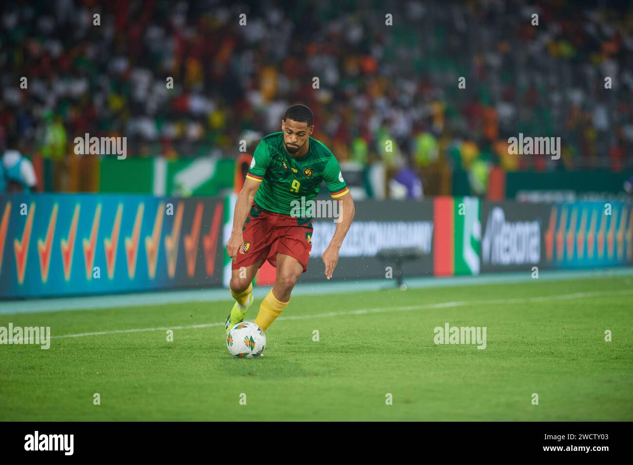 The highlight of the match between Cameroon and Guinea,Franck Magri ...