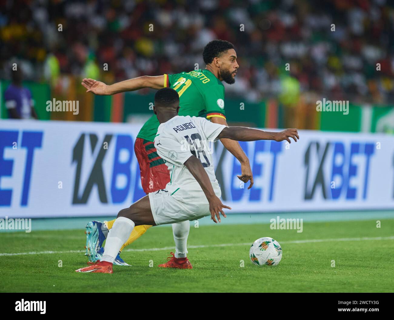 The highlight of the match between Cameroon and Guinea, the duel ...