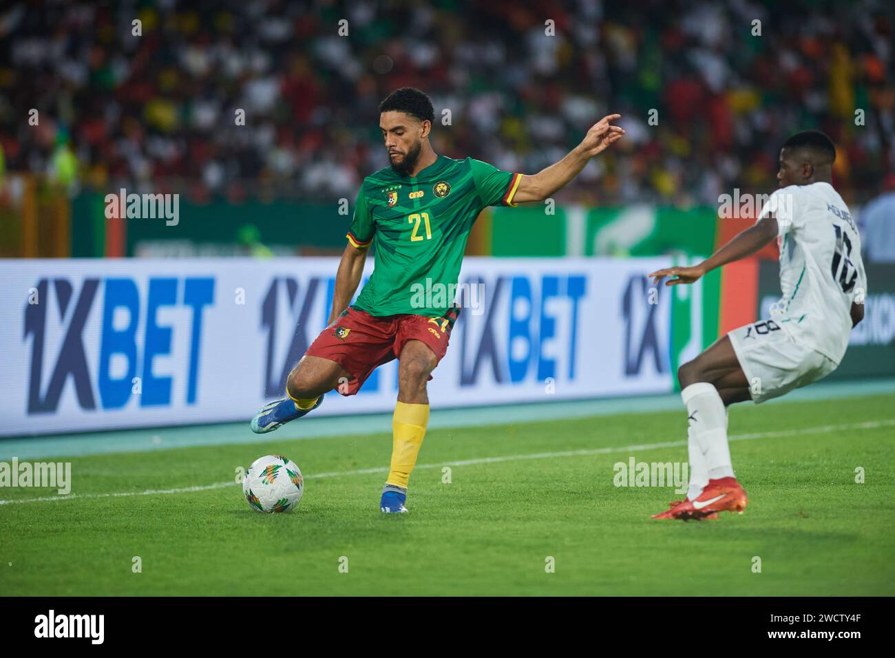 The highlight of the match between Cameroon and Guinea, the duel ...