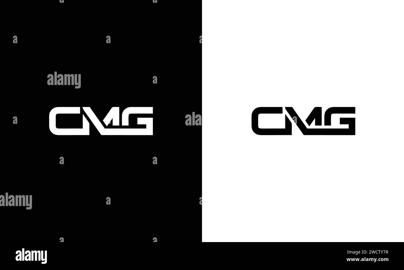 Alphabet letter icon logo DMG or OMG Stock Vector Image & Art - Alamy