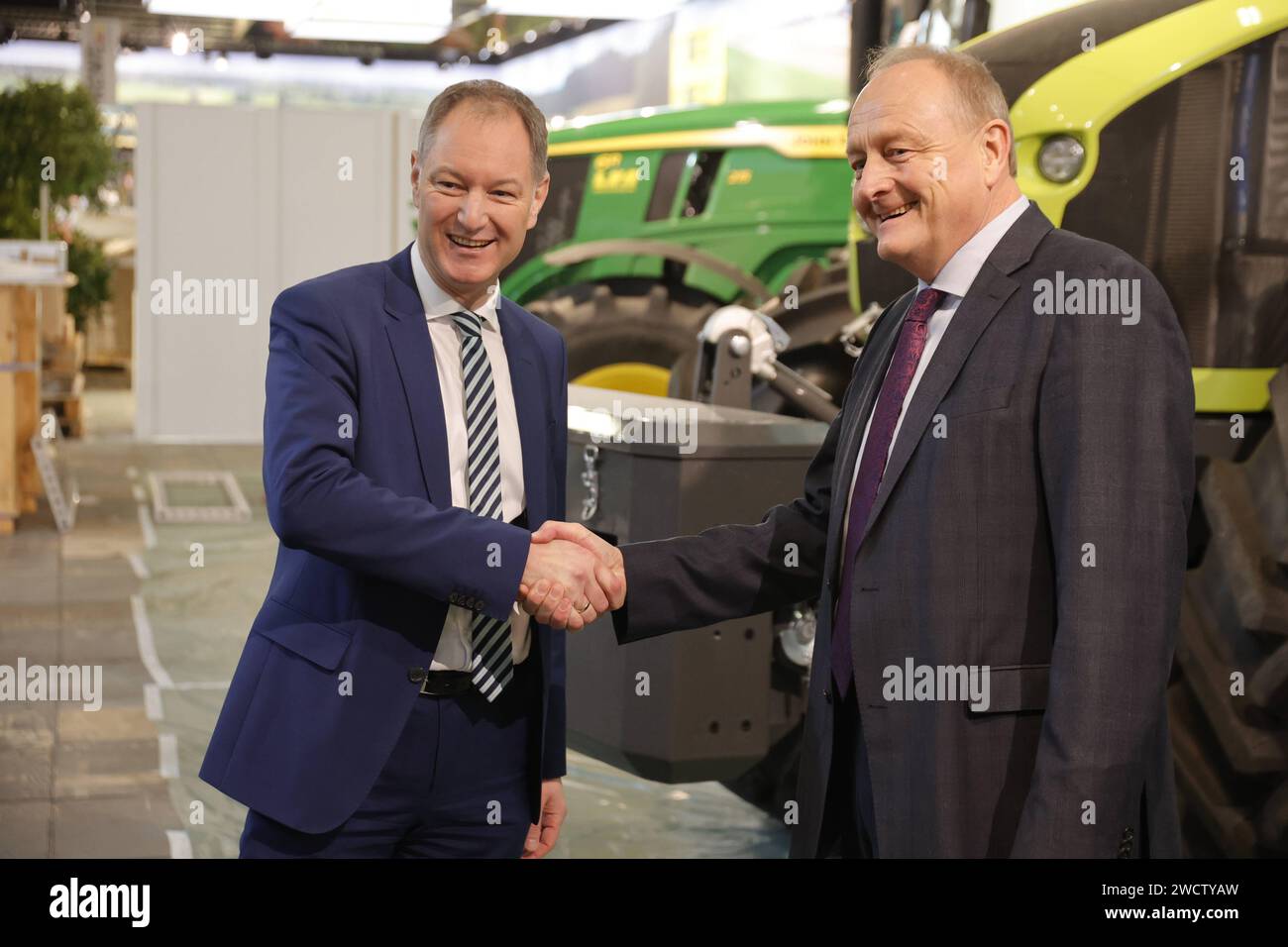 Dr. Mario Tobias, Joachim Rukwied, Präsident des Deutschen ...