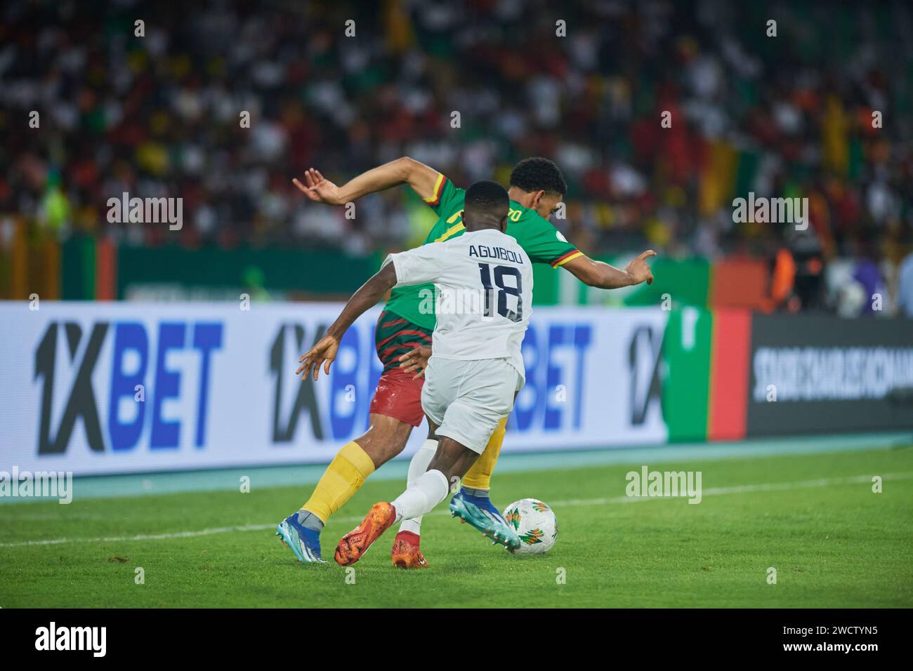 The highlight of the match between Cameroon and Guinea, the duel ...