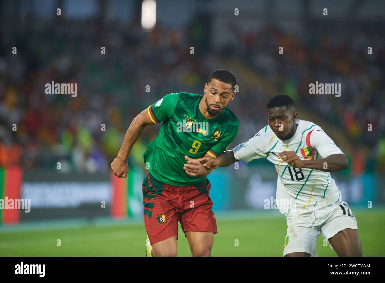 The highlight of the match between Cameroon and Guinea, the duel ...