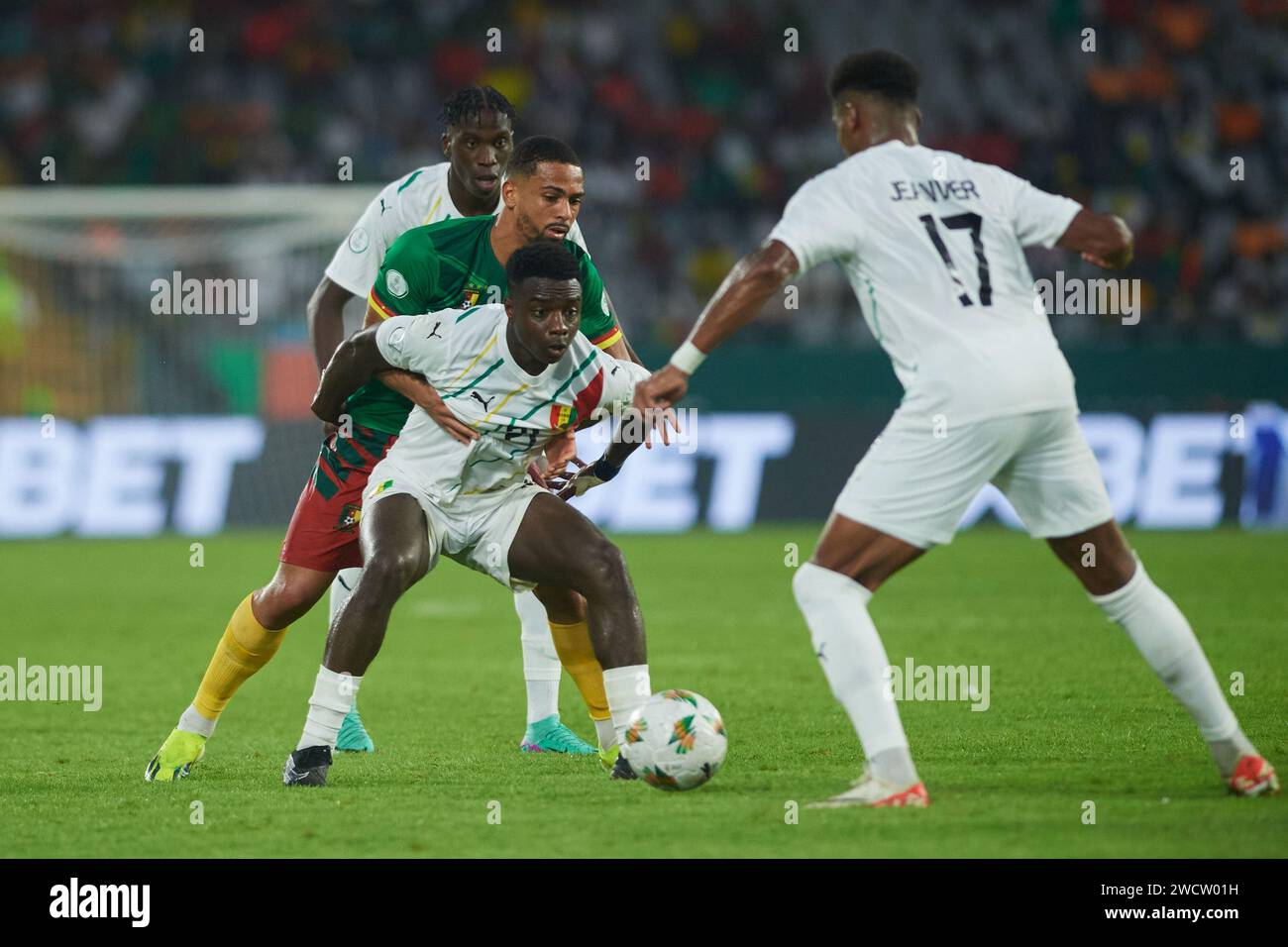 The highlight of the match between Cameroon and Guinea, the duel ...