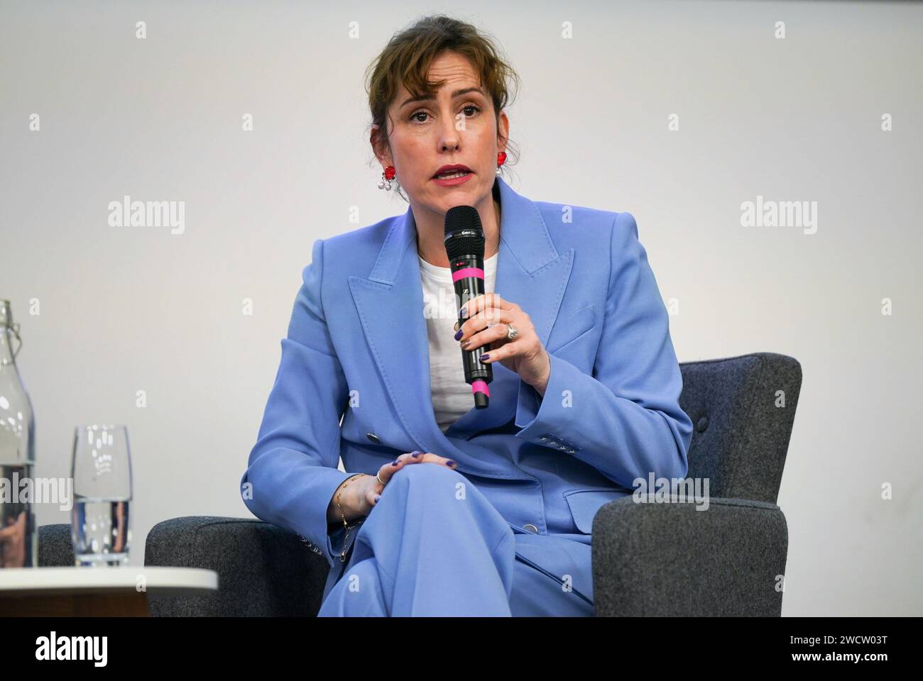 Health Secretary Victoria Atkins delivers a keynote speech on women's ...