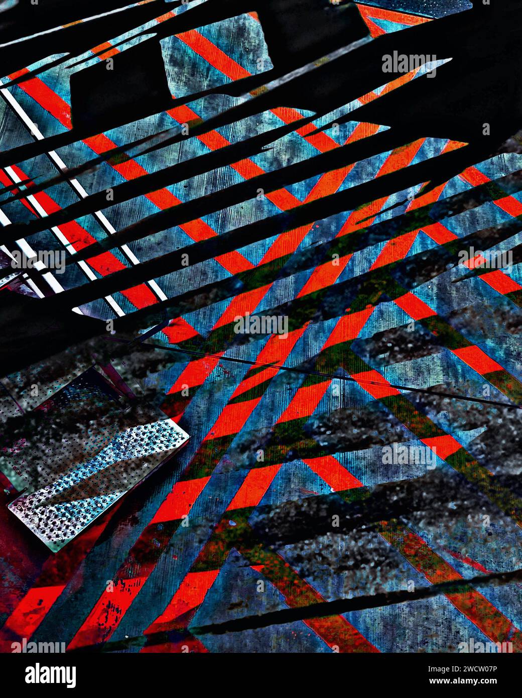 Abstract patterns in bold red hi-res stock photography and images - Alamy