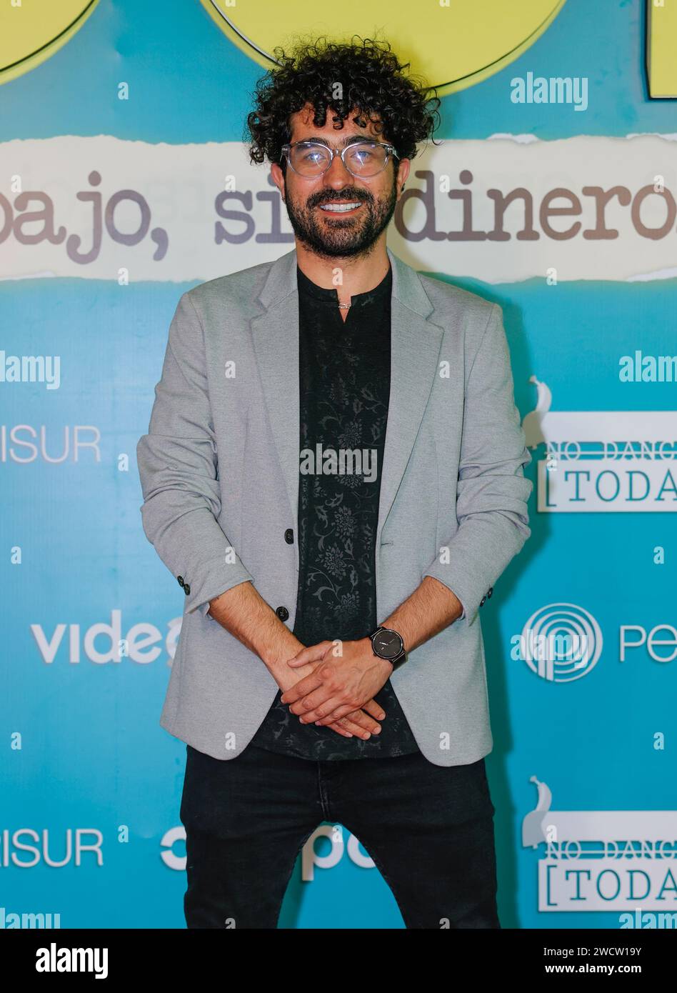 Mexico City, Mexico. 16th Jan, 2024. Oswaldo Zarate is attending the ...