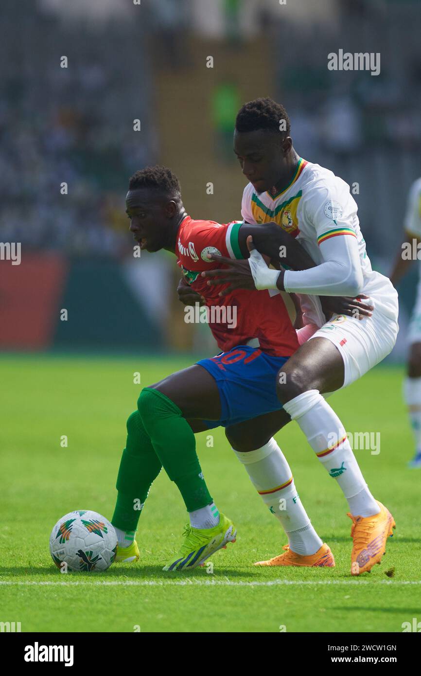The highlight of the match between Senegal and Gambie, the duel between ...