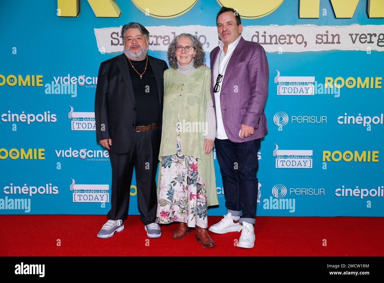 Mexico City, Mexico. 16th Jan, 2024. Jorge Aragon, Concepcion Taboada ...