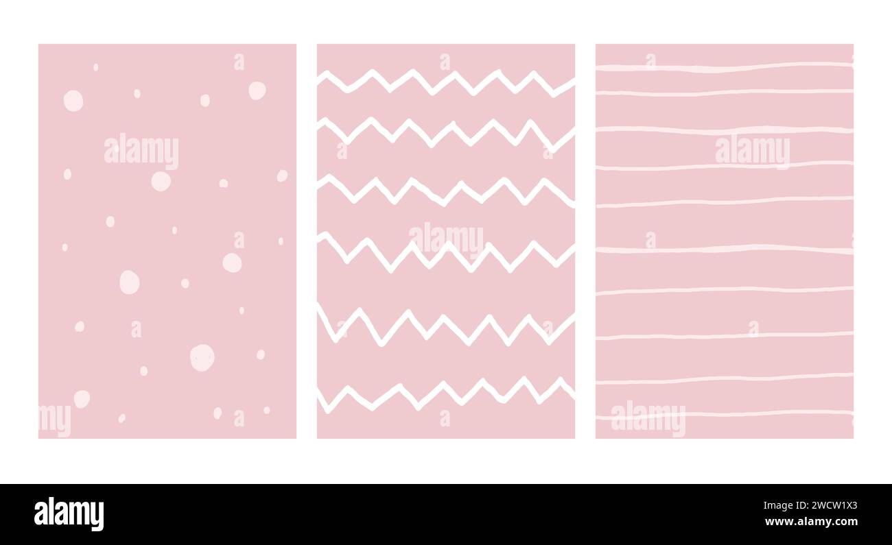 Simple Geometric Hand Drawn Irregular Patterns. Doodle Checkered simple ...