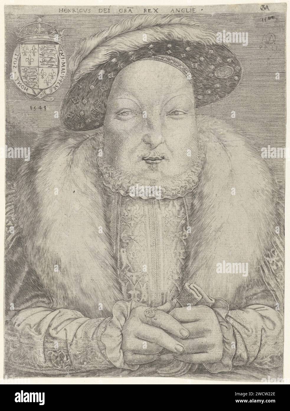 Henry viii coat of arms hi-res stock photography and images - Alamy