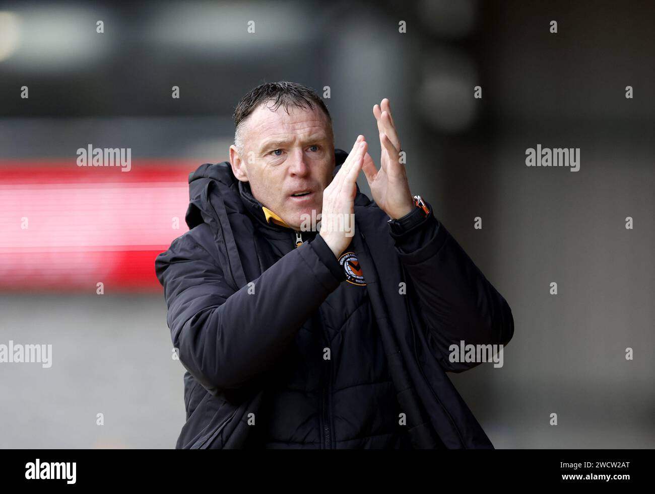 File photo dated 06-01-2024 of Newport County manager Graham Coughlan ...